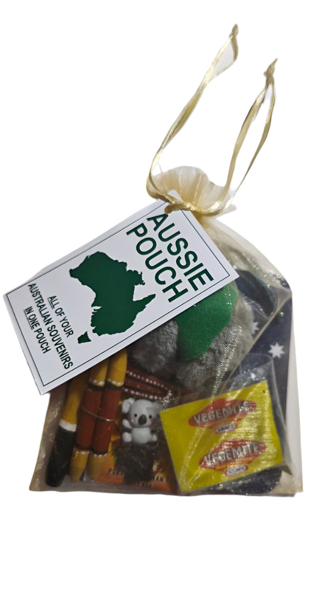 Aussie Pouch Gift Pack - All your Aussie Souvenirs in the One Pouch ...