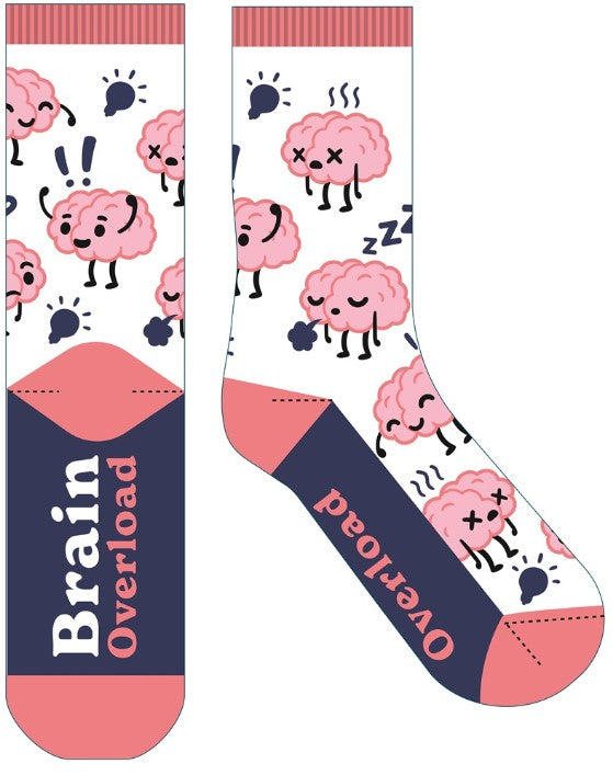 Novelty Fun Socks - Latest Craze in Socks! Brain Overload – HOME ...