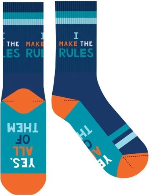 Novelty Fun Socks - Latest Craze in Socks! I Make The Rules – HOME ...