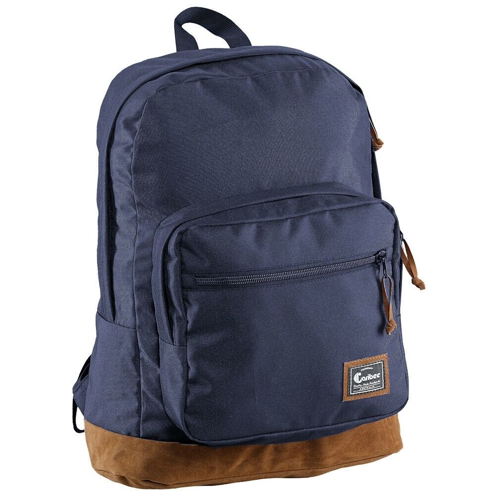 Caribee Retro 26L Backpack Navy - Perfect for School/Uni/Weekends - 62 ...