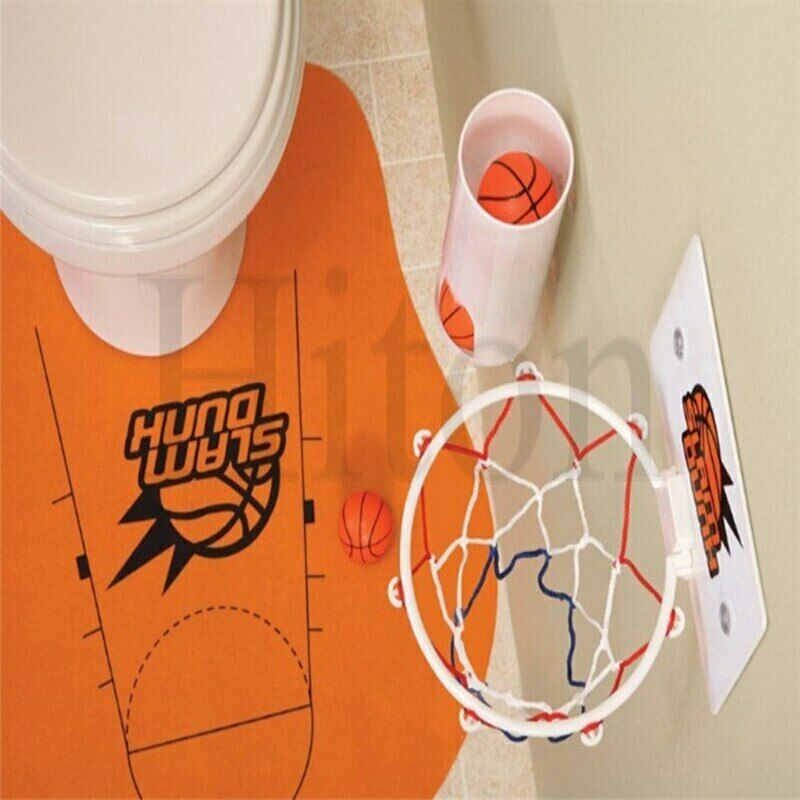 Toilet Basketball Novelty Fun Game - Boredom Buster! Slam Dunk! – HOME ...